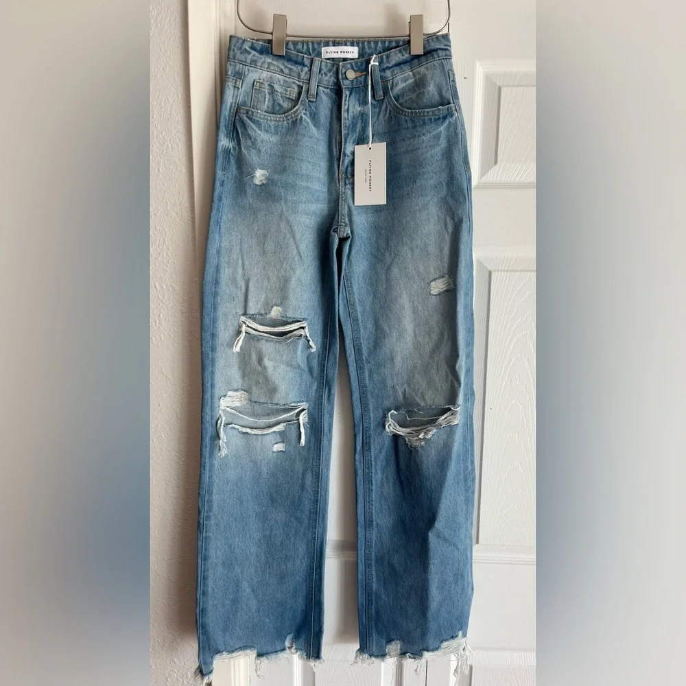 Flying Monkey | Jeans | Flying Monkey High Rise Wide Leg Jeans ...